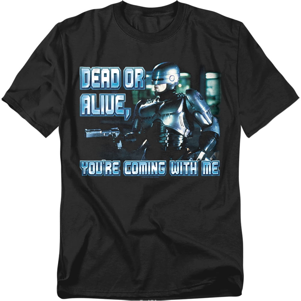 Robocop T-Shirt Dead Or Alive Unisex Graphic Tee For Men & Women ...