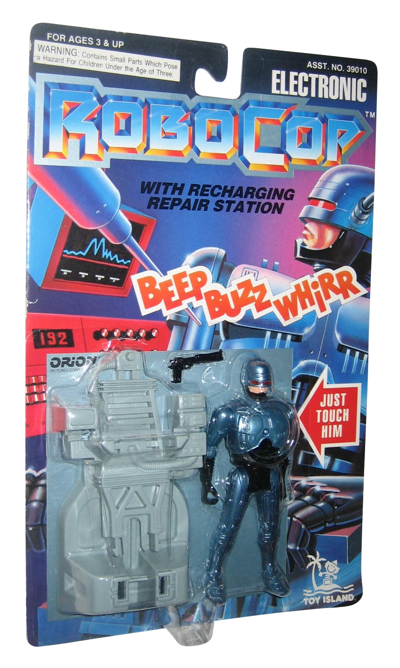 Robocop Electronic Recharging Repair Station (1993) Toy Island Action ...