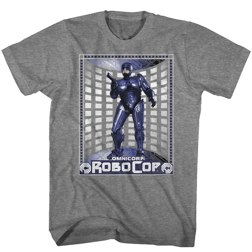 Robocop On Display Graphite Heather T-Shirt - Walmart.com