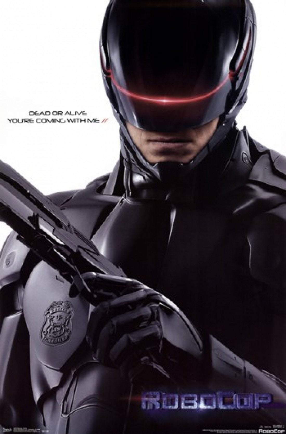 Robocop - Profile Laminated Poster Print (24 x 36) - Walmart.com