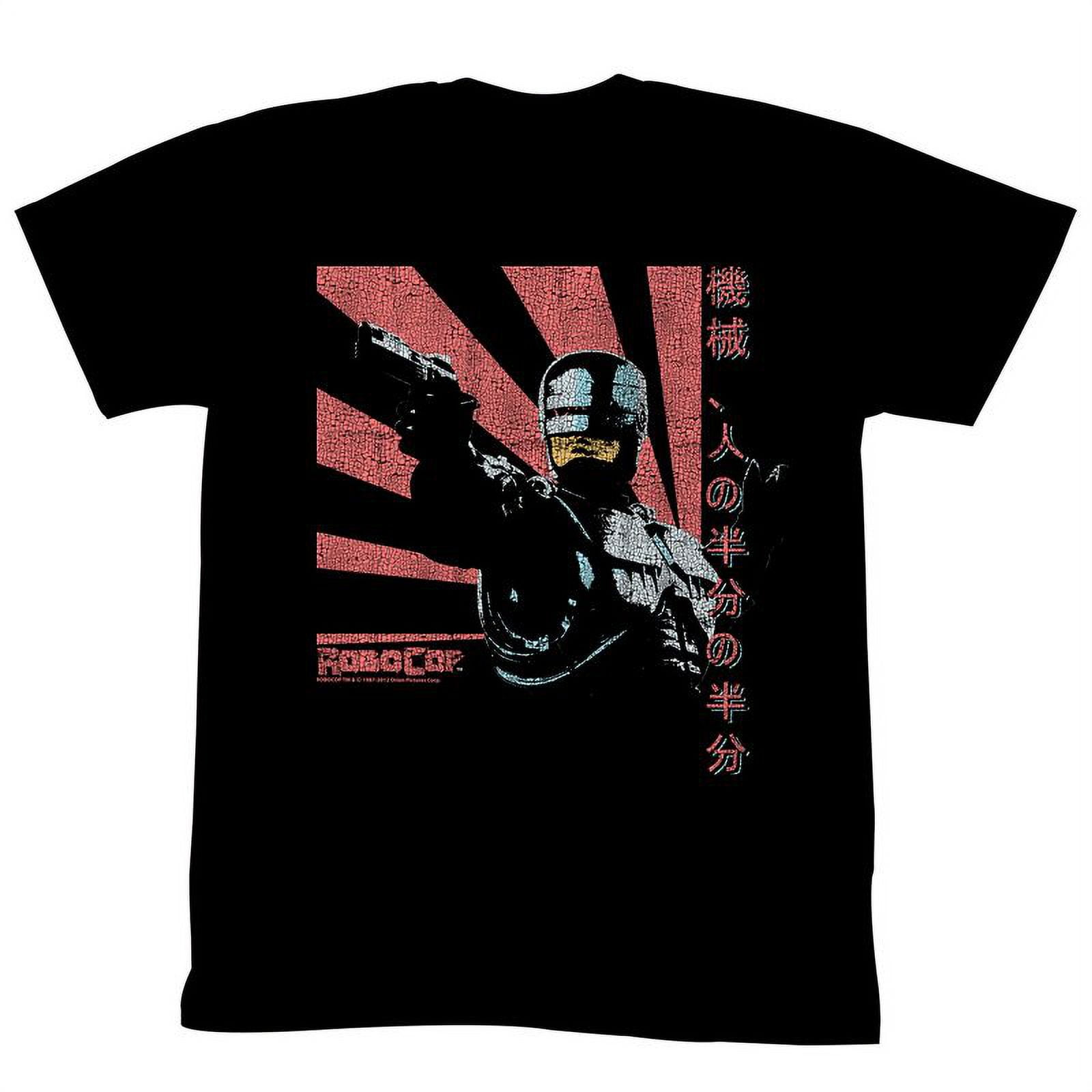 Robocop Sunshine Black T-Shirt - Walmart.com