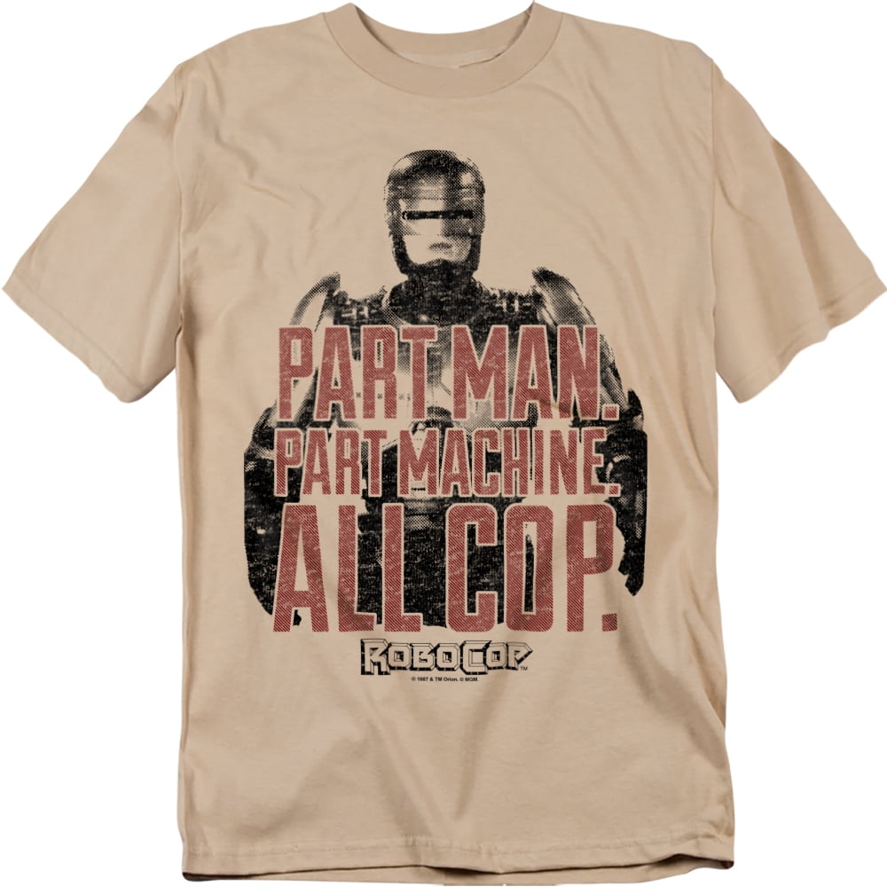 Robocop T-Shirt Vintage Tagline Unisex Graphic Tee For Men & Women ...