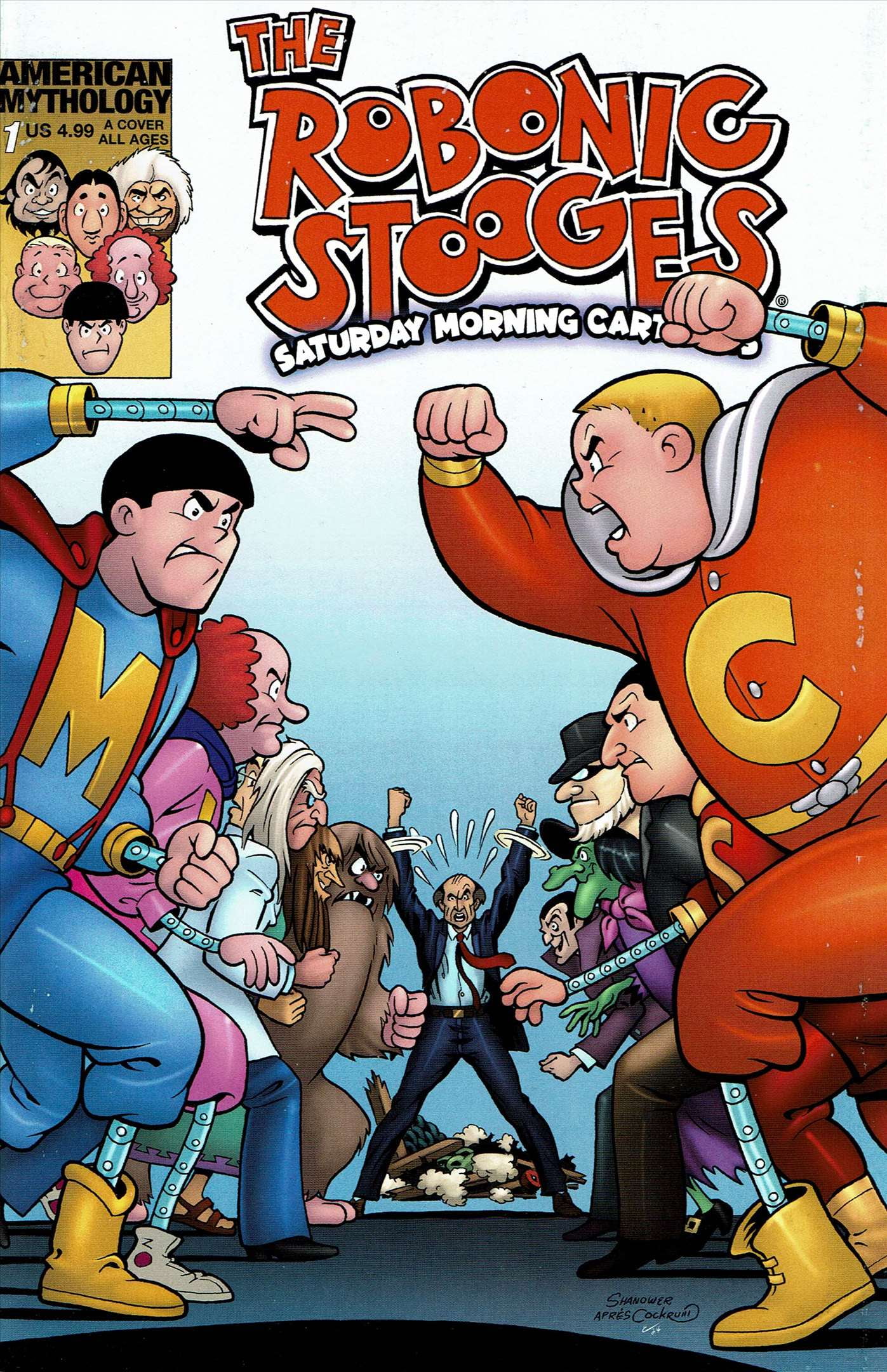 Robonic Stooges, The: Saturday Morning Cartoons #1A VF ; American ...