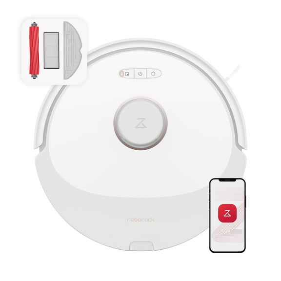 M310 Robot Vacuum and Mop, 6000Pa Suction-Slim Robotic Cleaner with ToF ...