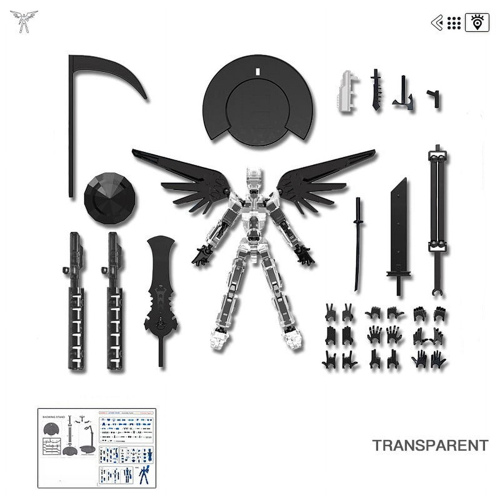 Robot Action Figure,3D Action Figures,Robot Action Figures,3D toys,5Th ...