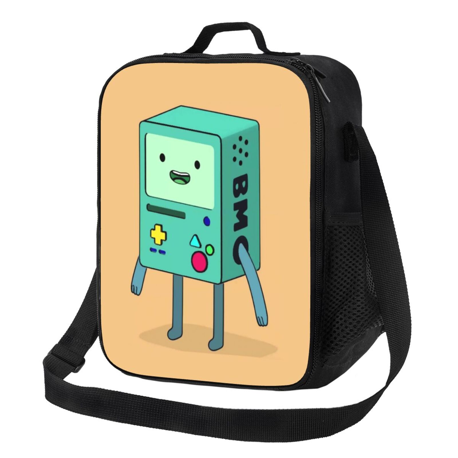 Robot Adventure Time Insulated Lunch Bag Portable Meal Bag Thermal ...