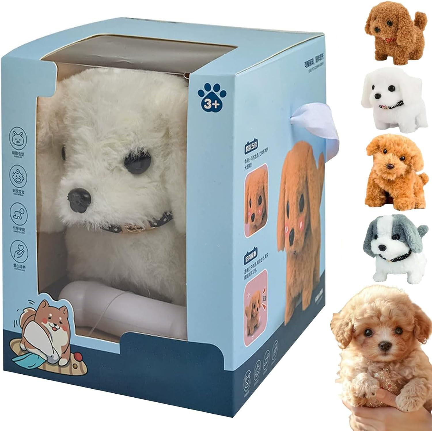 Robot Bionic Puppy, Robotic Puppy Dog Realistic, Realistic Robot Puppy That Acts Like a Real ...