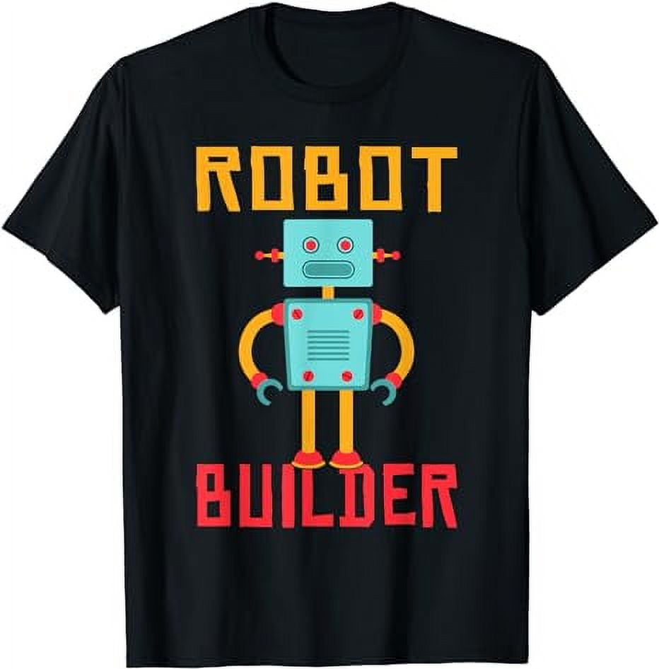 Robot Builder Robotics T-Shirt - Walmart.com