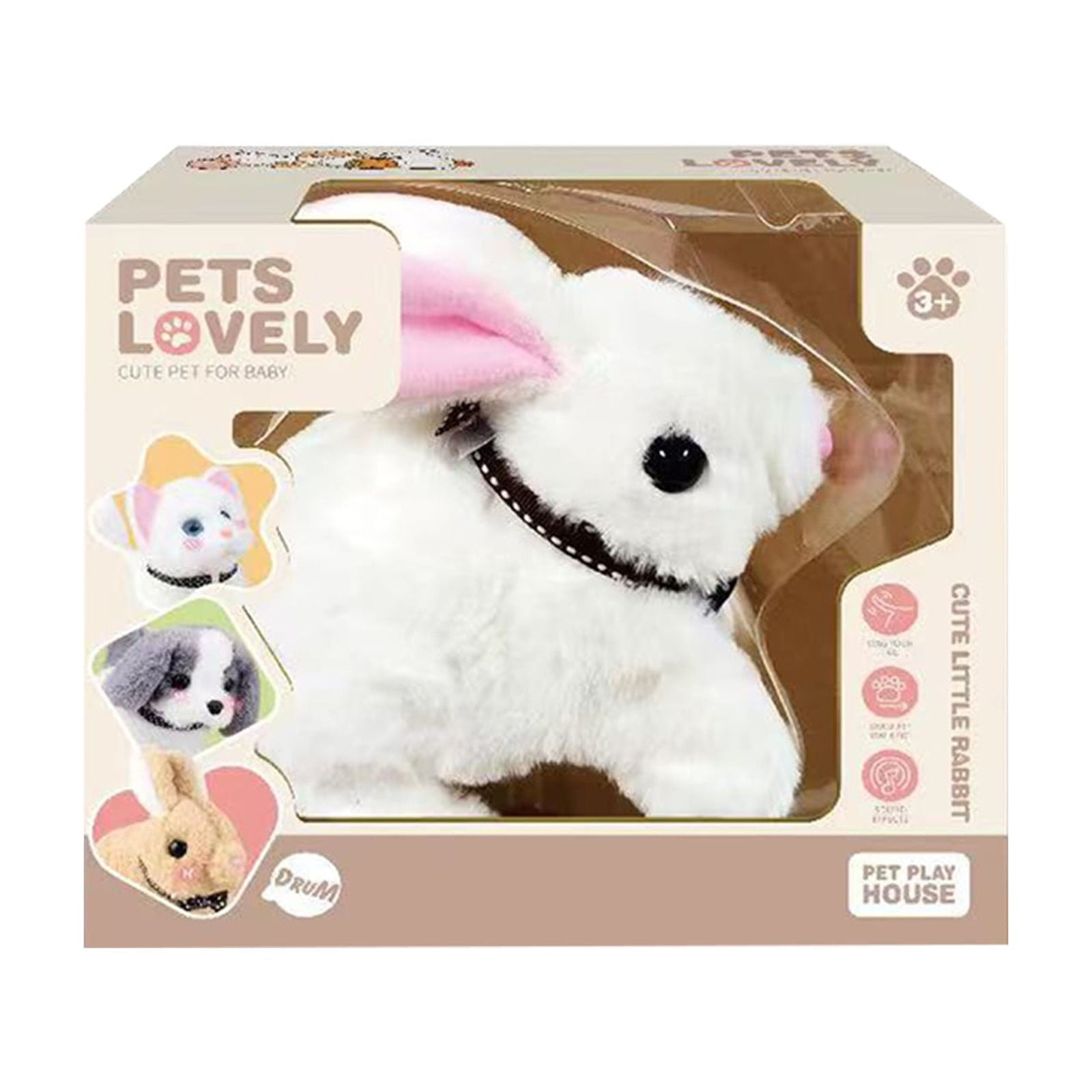 Robot Bunny,7.76x3.54x6.65" - Cute Bunny Plush Toy for Room Decor,Bunny ...