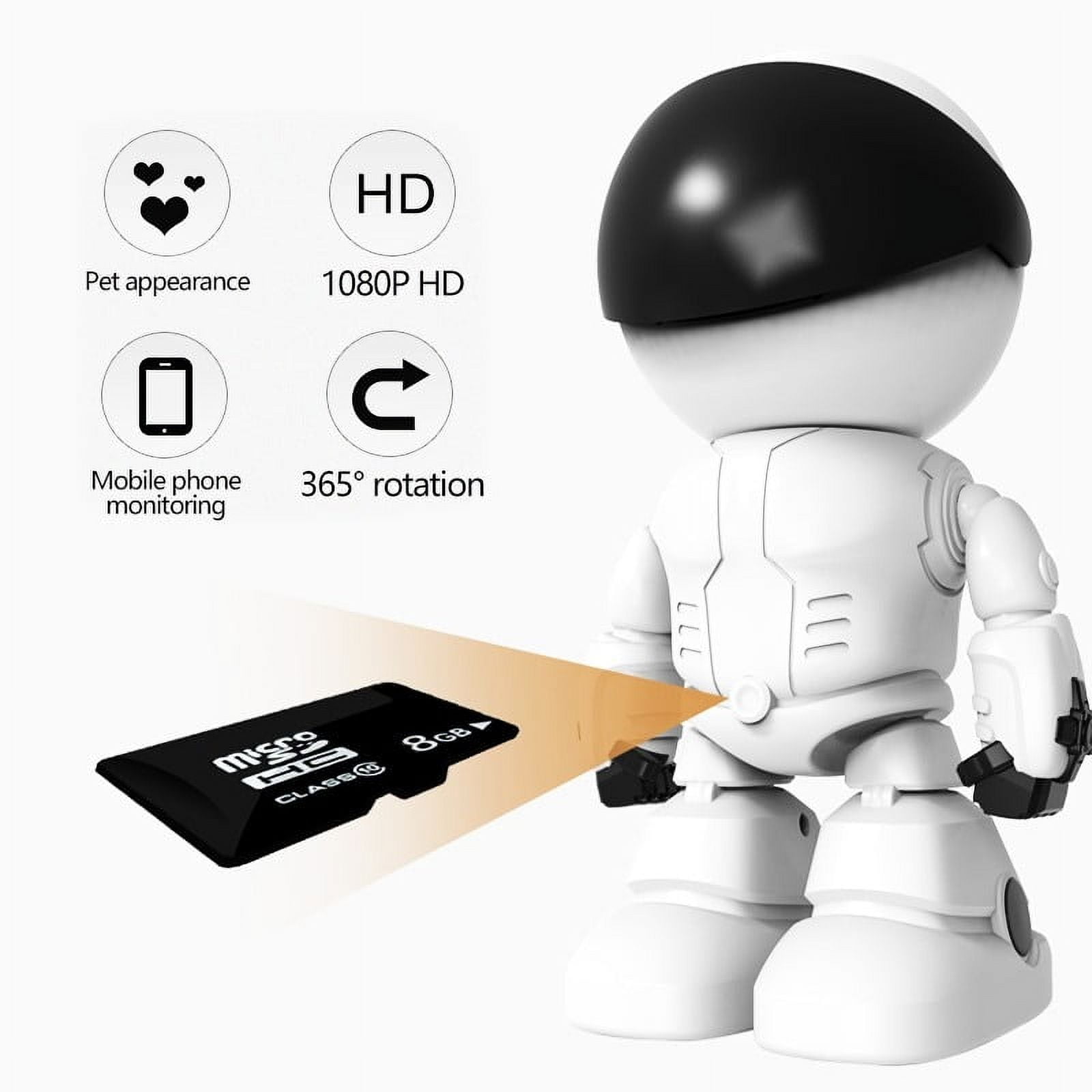 Robot Camera WIFI Mini Cameras 2MP IP Indoor Cam Wireless PTZ Monitor ...
