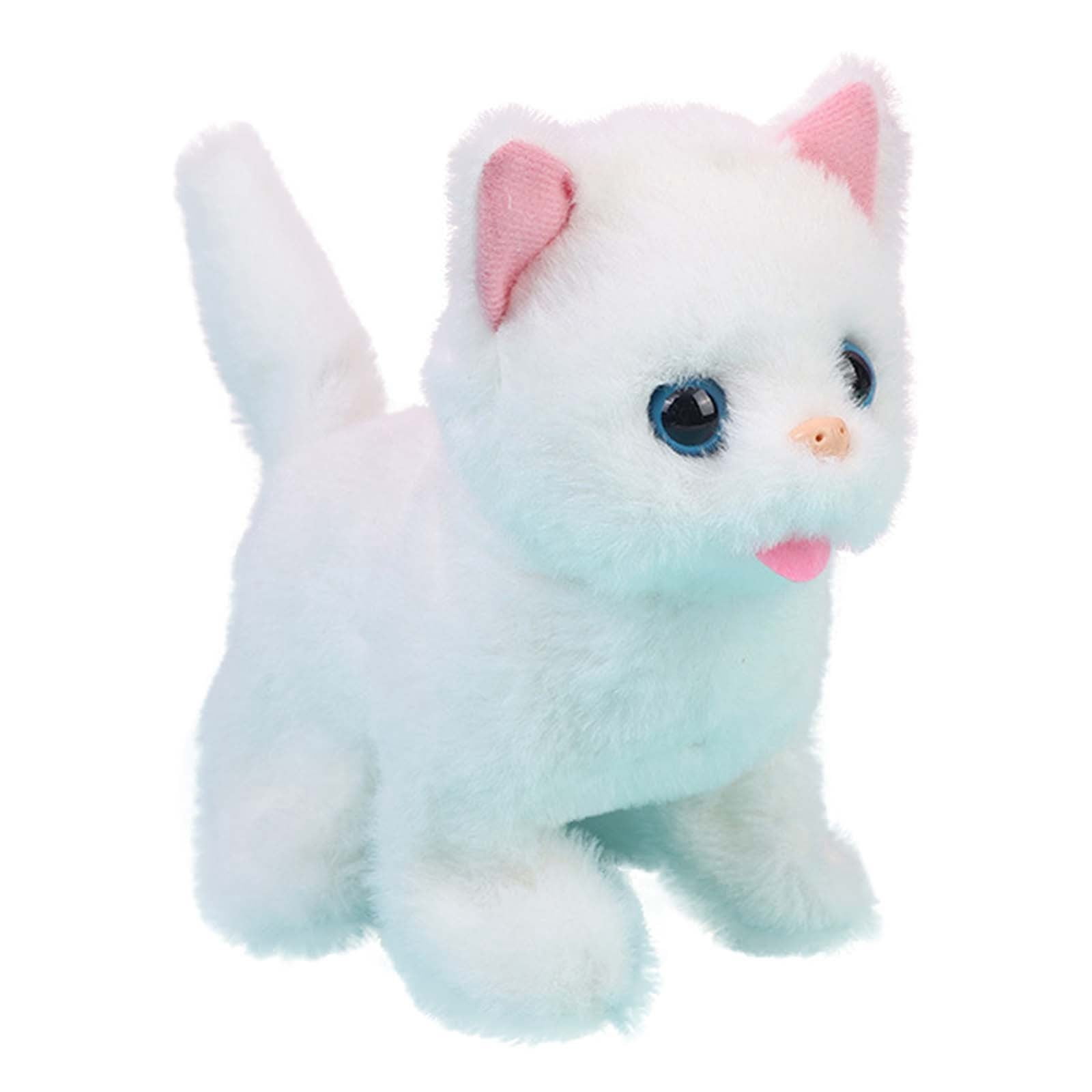 Robot Cat Plush Cat Stuffed Animal Interactive Cat Realistic Cat ...