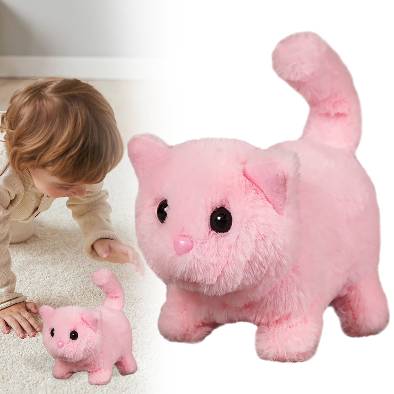 Robot Cat,Realistic Robotic Cat,Robot Kitty That Acts Like A Real Pets ...
