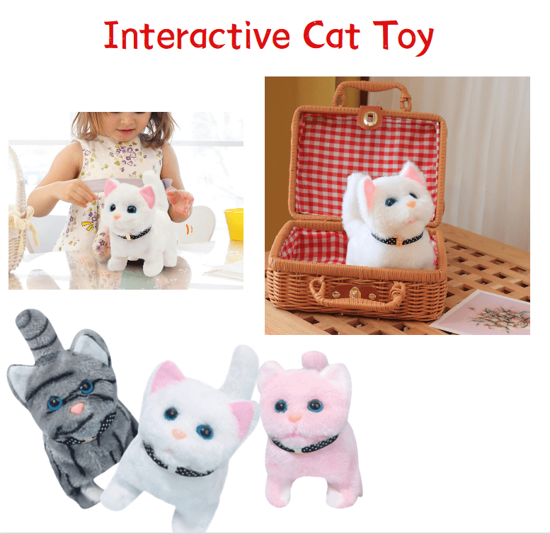 Robot Cat Stuffed Pet, My Simulated Robot Cat, Realistic Robot Cat ...