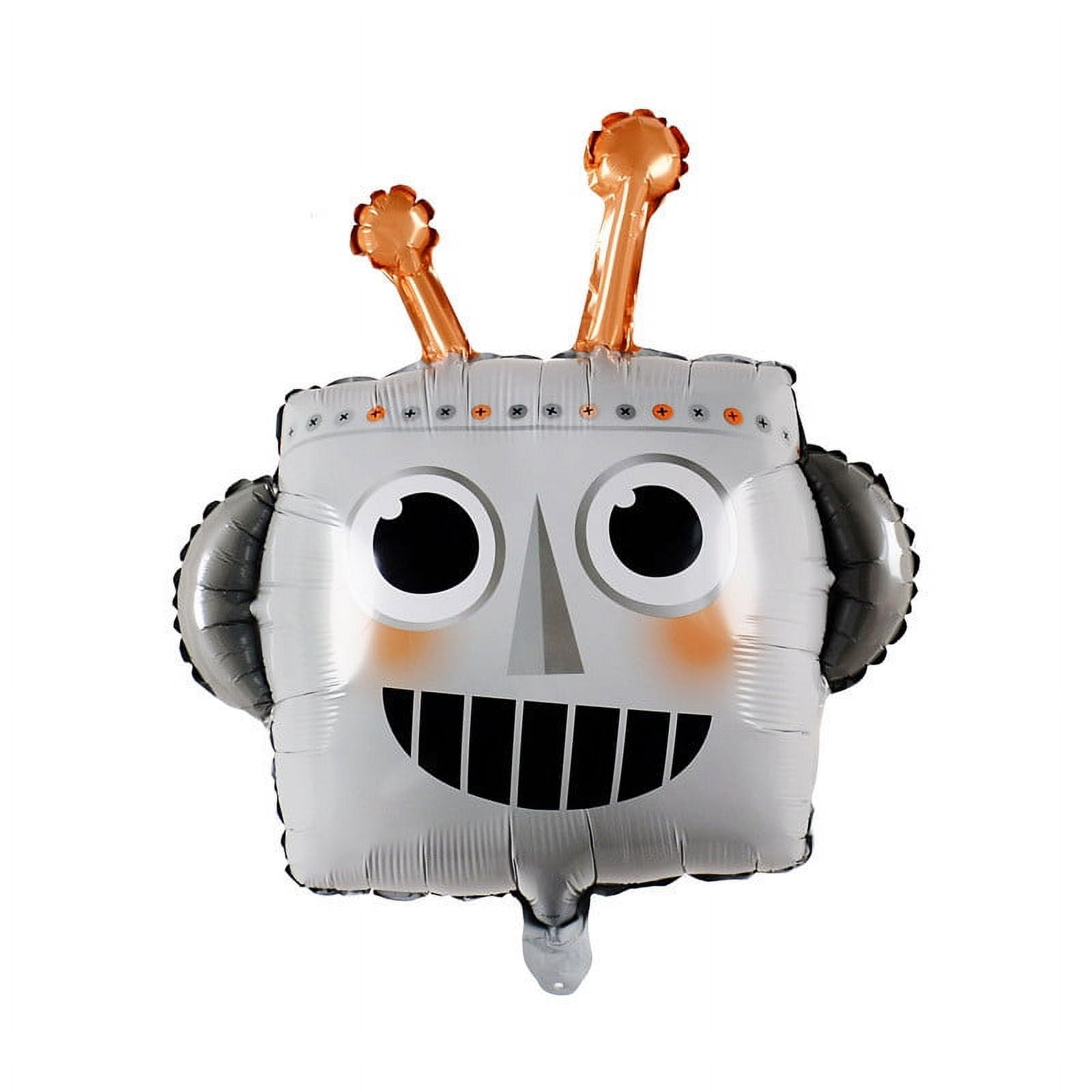 Robot Character Foil Balloon Kids Birthday Balloons and Robot Themed ...