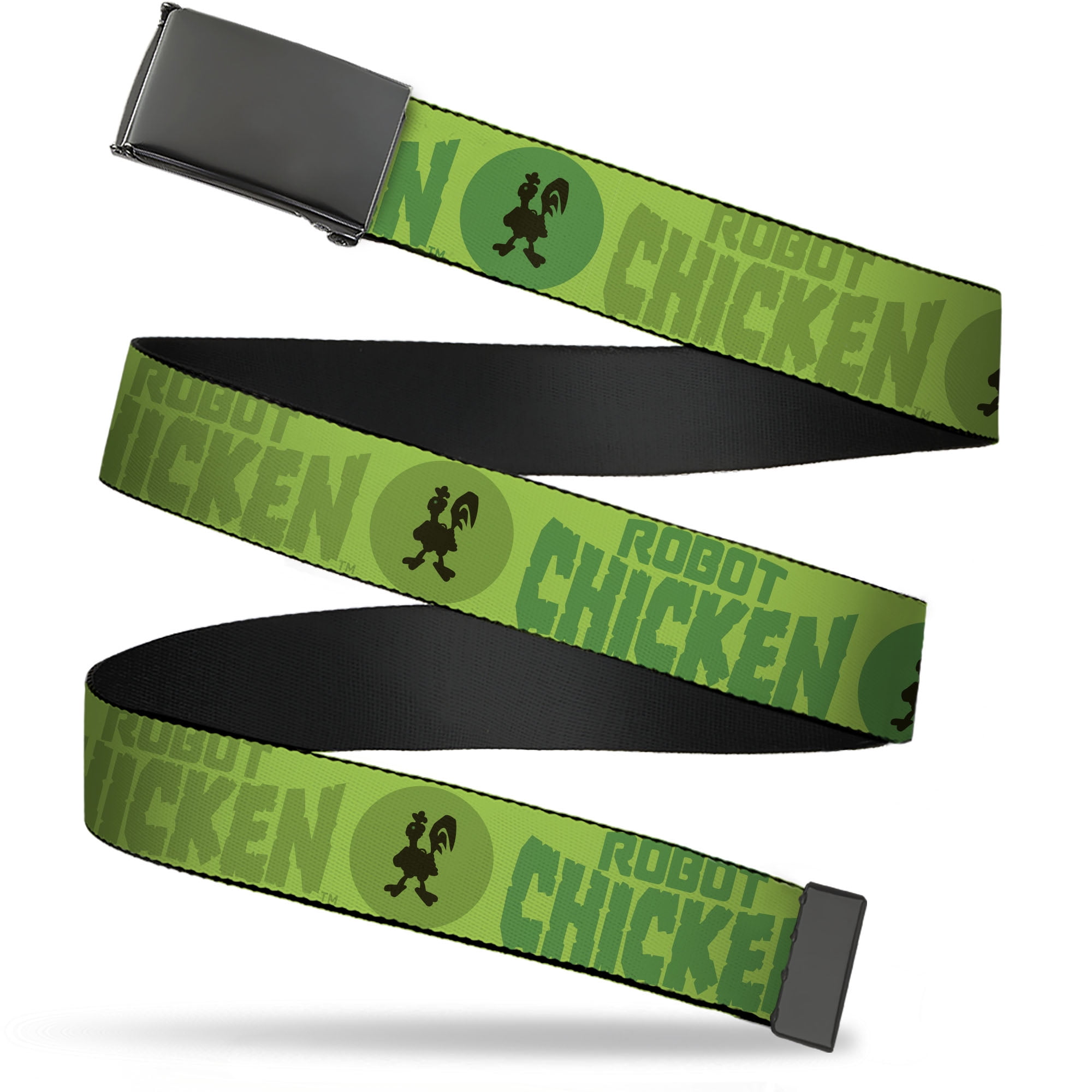 Adjustable Belt, Clamp Buckle, Cut-to-Fit, Robot Chicken Logo and ...