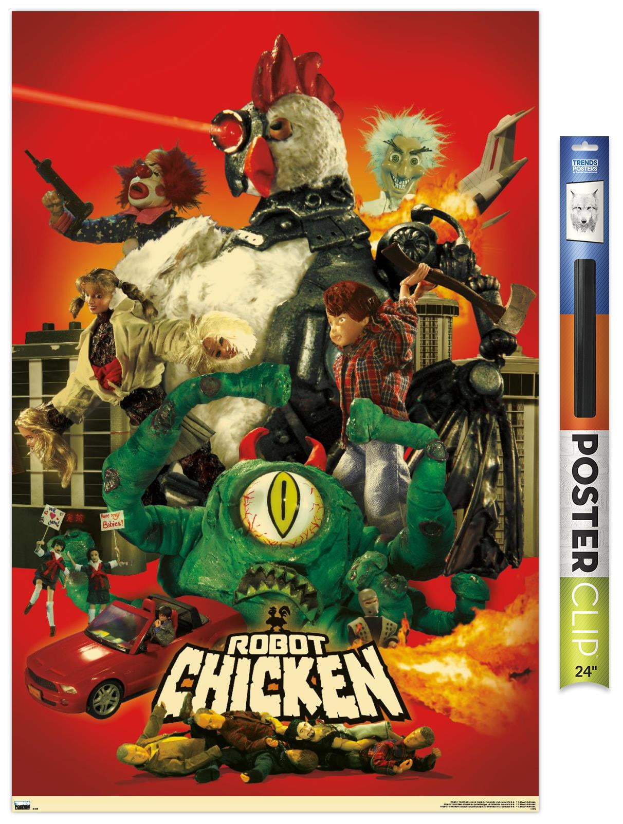 Robot Chicken - One Sheet Wall Poster, 22.375" x 34" - Walmart.com