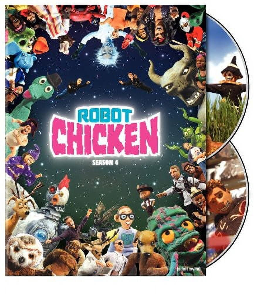 Robot Chicken: Season Four (DVD), Cartoon Network, Animation - Walmart.com