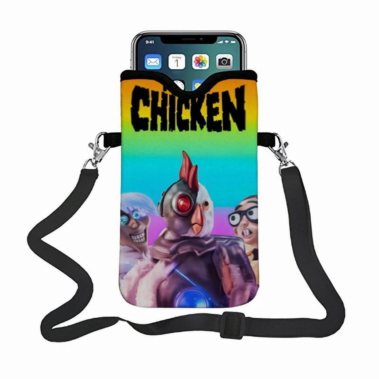 Robot Chicken waterproof phone pouch offers strong protection and easy ...