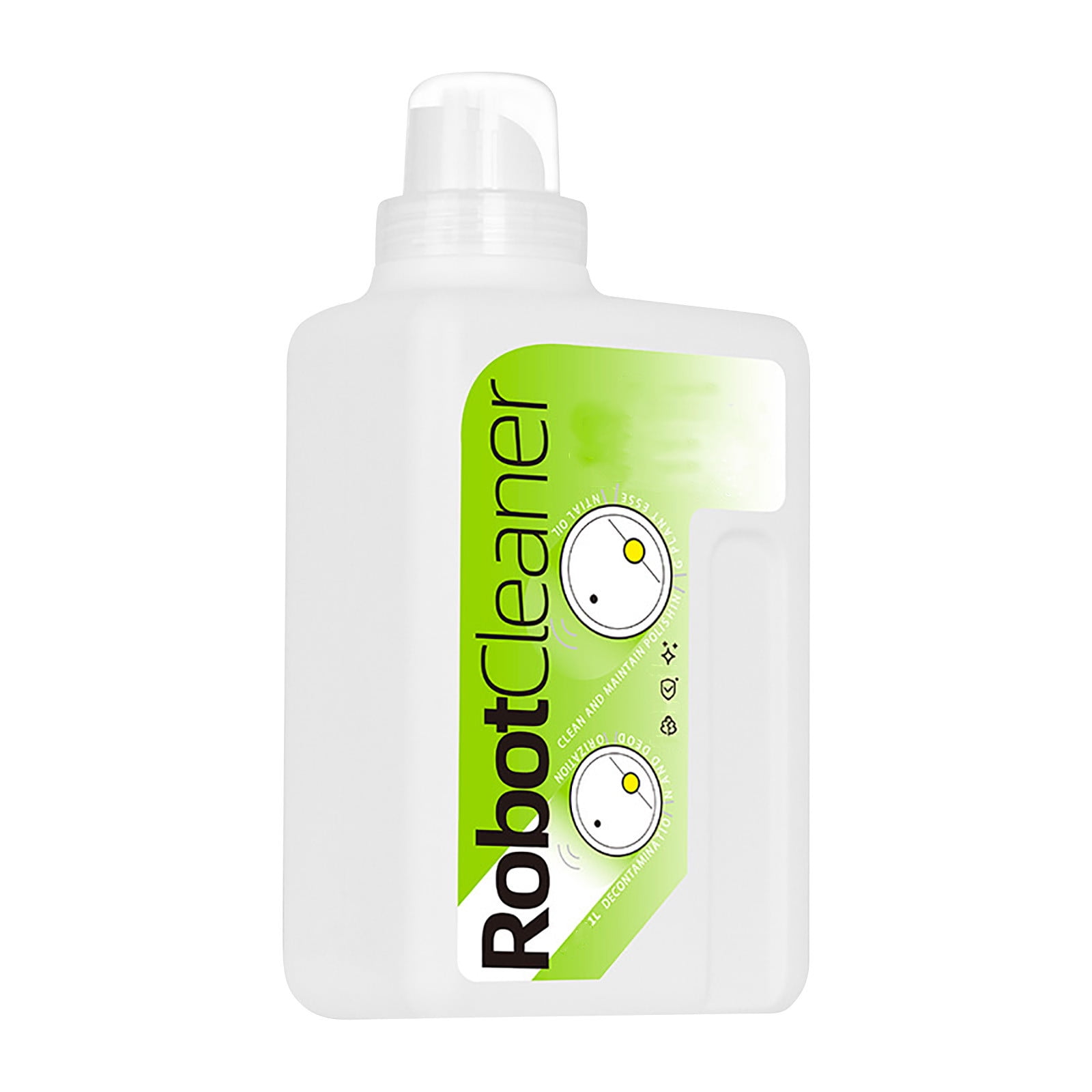 Robot Cleaning Agent for Floor with Orange-Scented - Suitable for ...