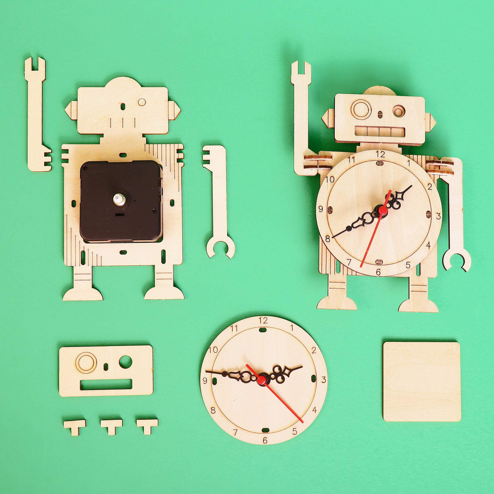 Robot Clock DIY Kit, Educational STEM Toy - Walmart.com