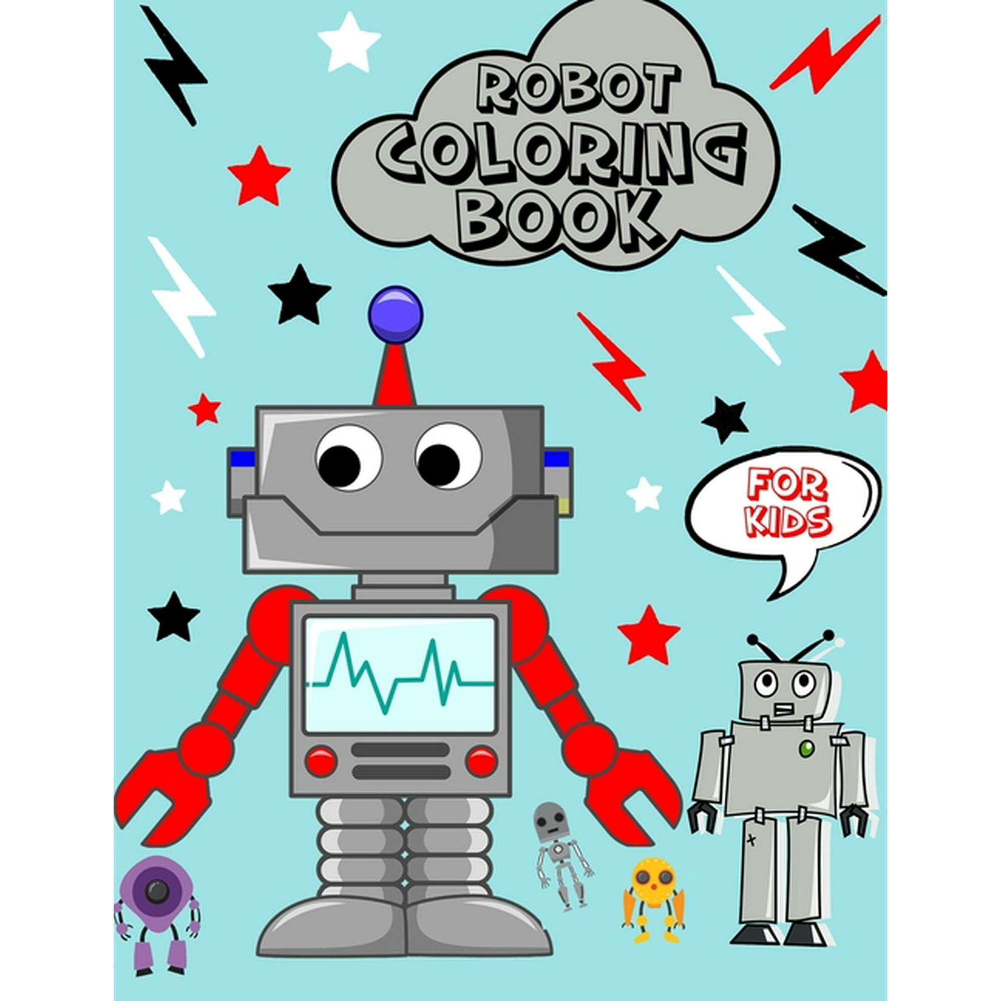 Robot Drawings For Kids