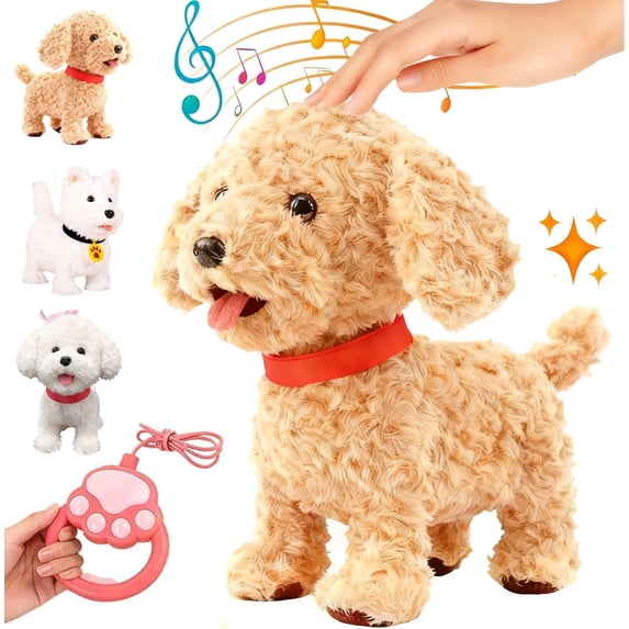 Robot Dog Lifelike Toy Dog, 2026 Interactive Robot with Touch Sensing ...