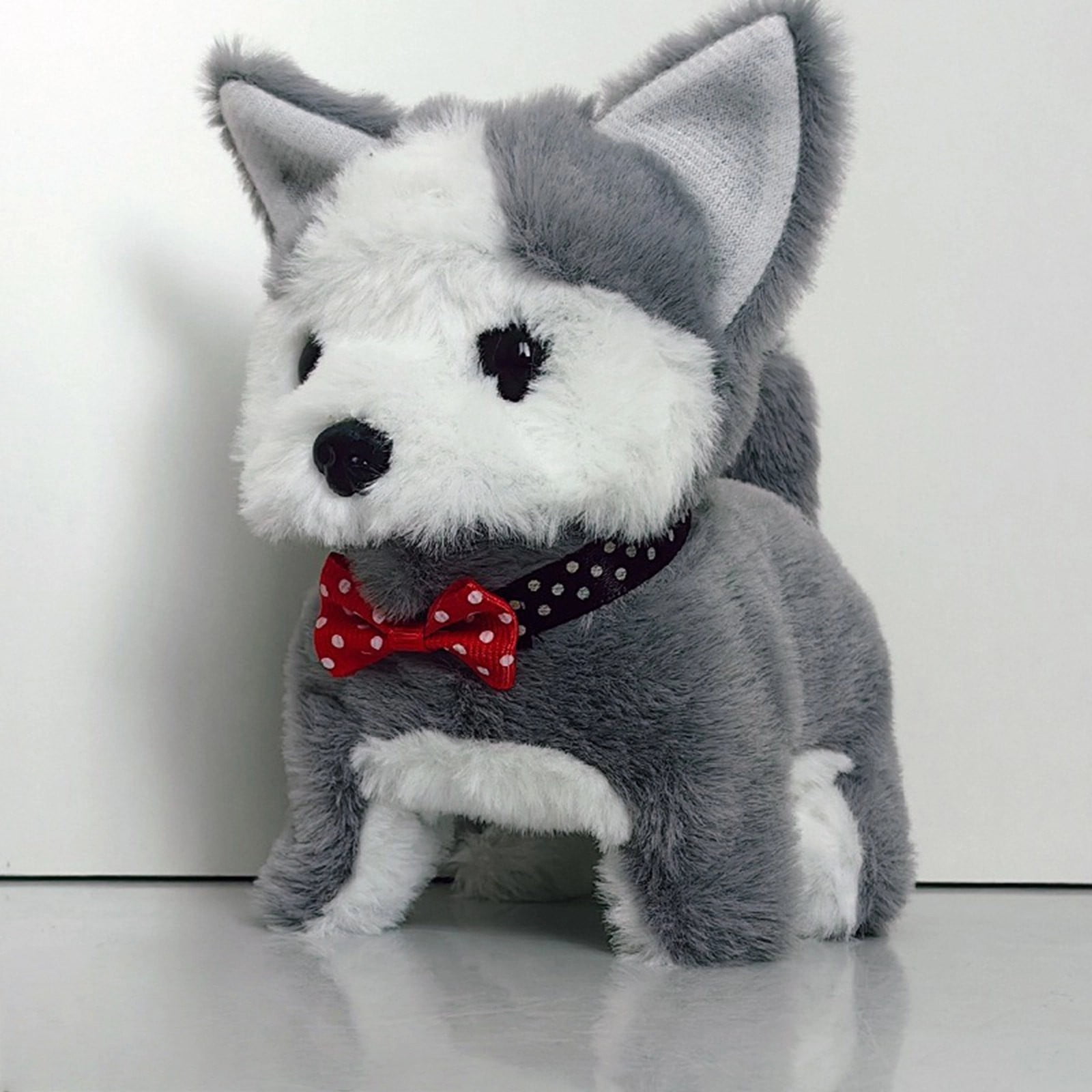 Robot Dog Plush Toy Puppy Electronic Interactive Dog - Walking ...