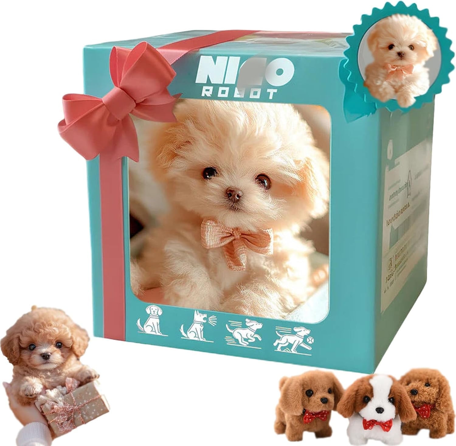 Robot Dog Realistic, 2025 new smart robot dog, Interactive Robotic ...