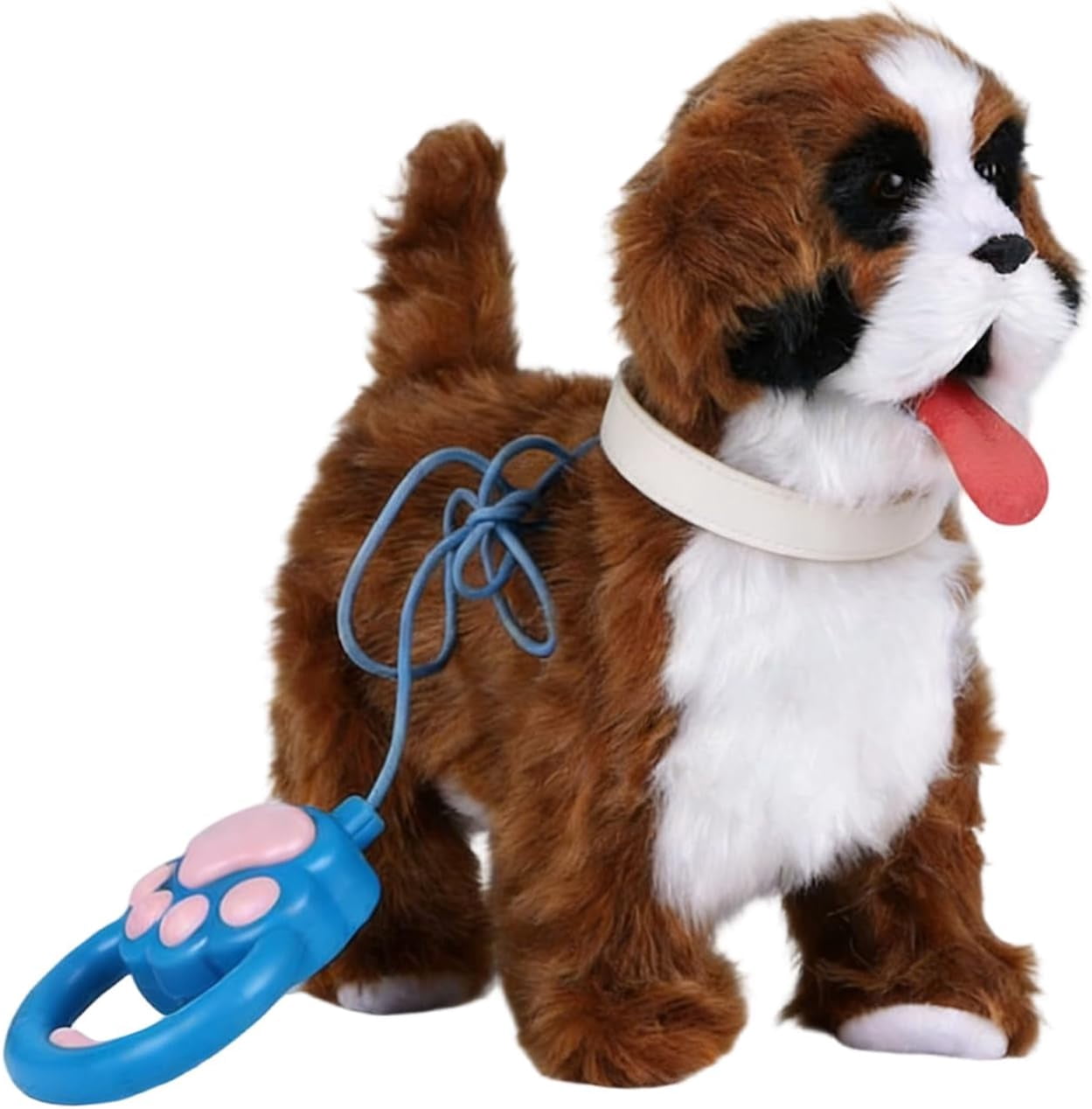 Robot Dog, Realistic Robot Puppy, Electronic Interactive Plush Toy Dogs ...
