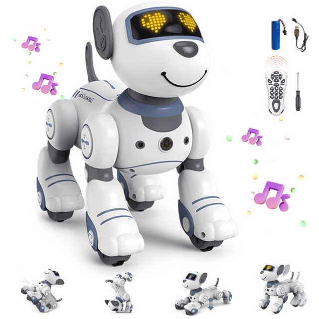 Robot Dog,Robot Dog Toy For Kids, With Interactive Touch Sensors Robot ...