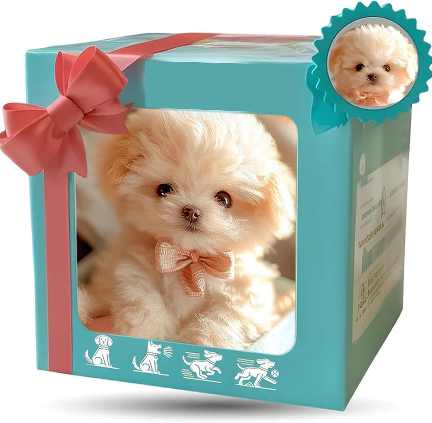 Interactive Robot Puppy | Realistic Movements | Soft Faux Fur Companion ...