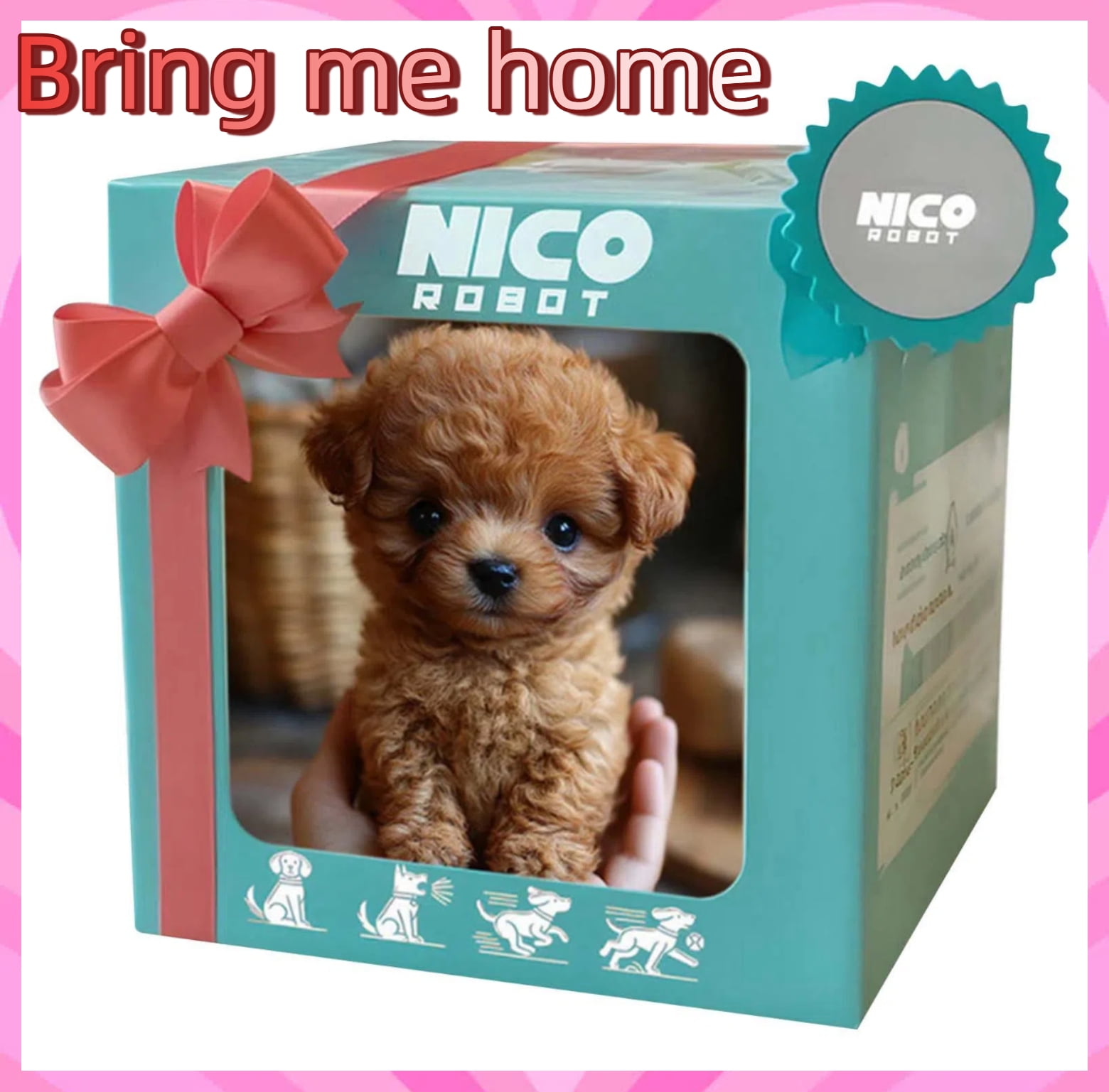 Robot Dog, Robot Puppy That Acts Like A Real Puppy, Nicoo - My ...