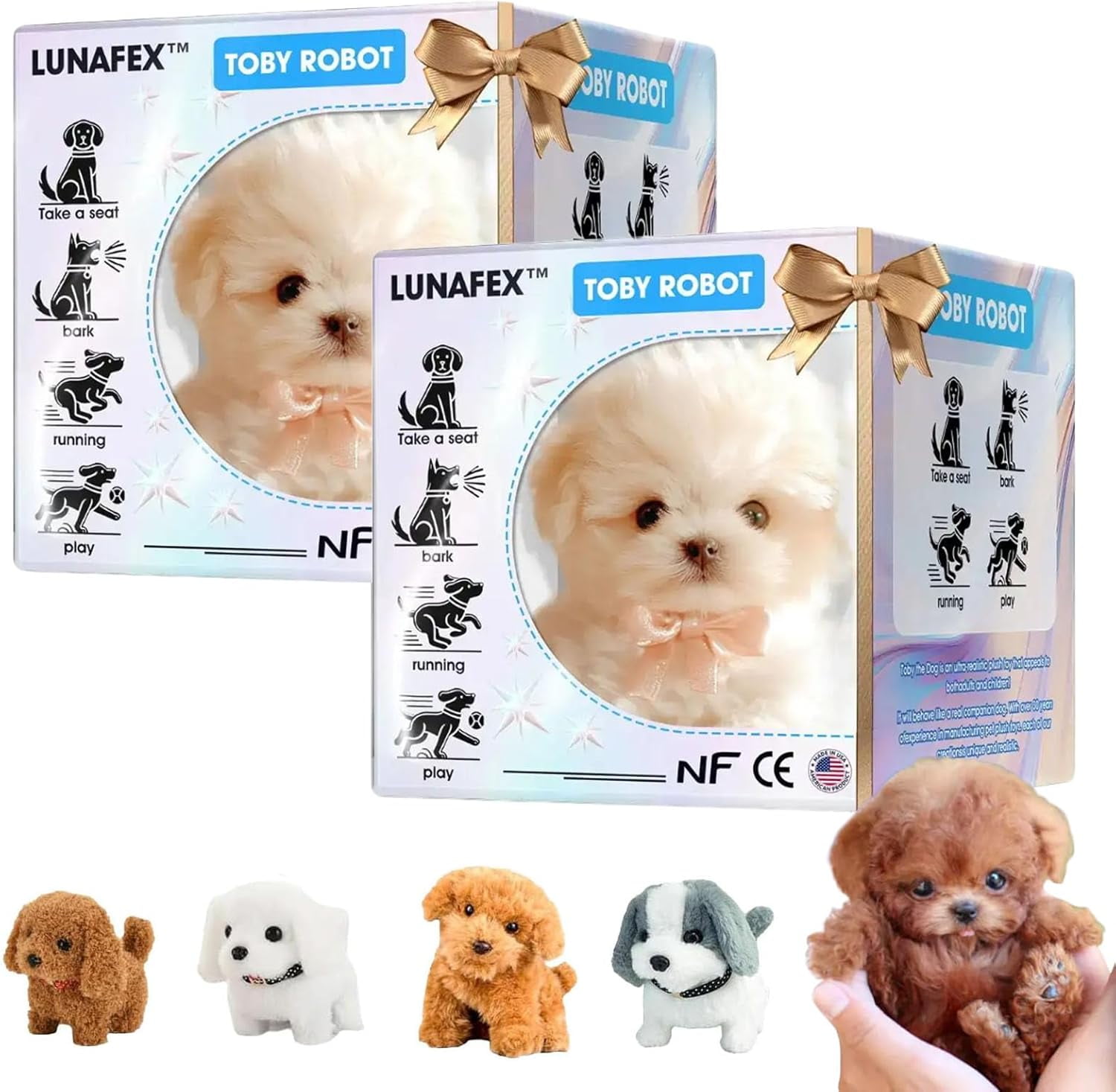 Robot Dog - Robot Puppy, Nico My Realistic Robots Puppy, Robots Dogs That Acts Like a Real Dog ...