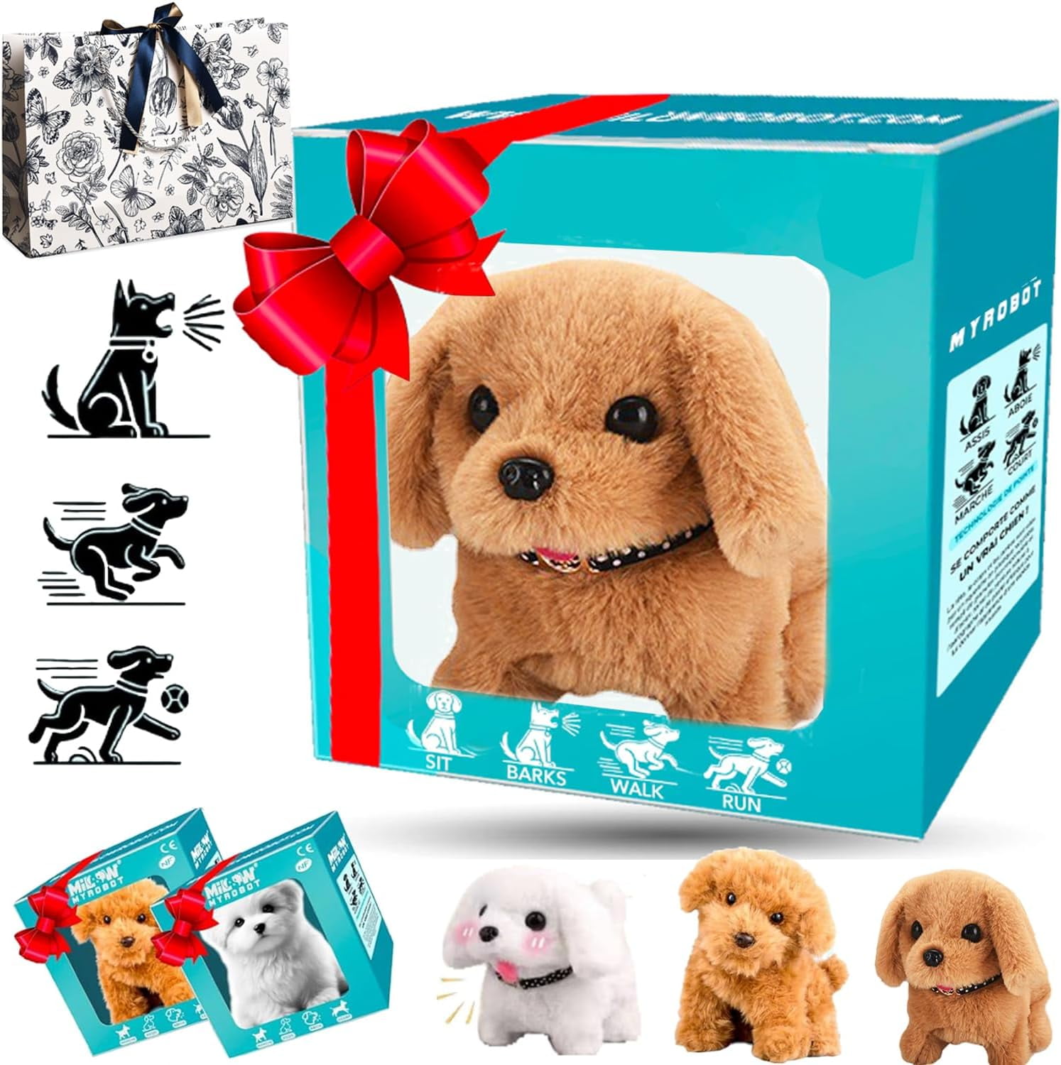 Robot Doy Milow - My Realistic Robot Puppy,Milow Robot Puppy,Milow ...