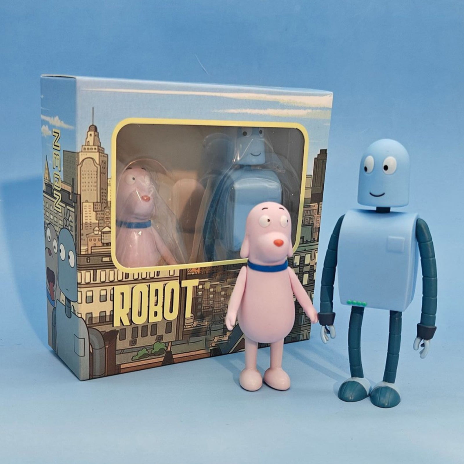 Robot Dreams Toy Set – Movie Robot Dream Edition Dog & Robot Figures ...
