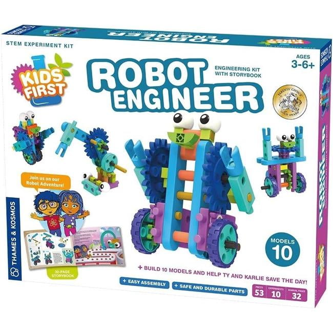 Robot Engineer Toys Kit - 53 Piece - Walmart.com