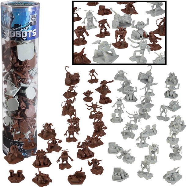 Robot Fantasy Sci-fi Action Figures - 52 Futuristic Space Battle Toys ...