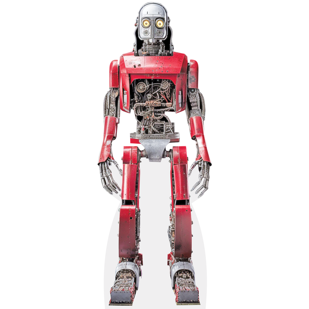 Robot (Five) Lifesize Cardboard Cutout Standee - Walmart.com