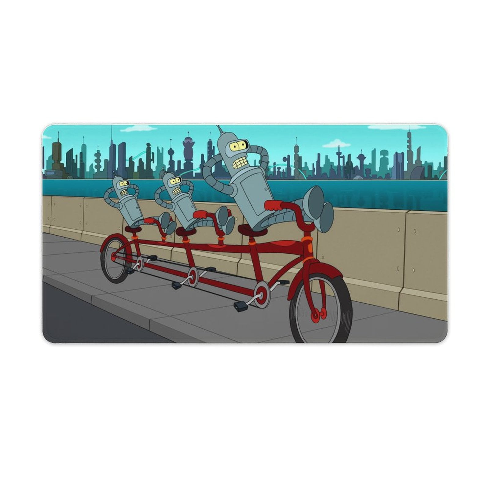 Robot Futurama Mouse Pad No-sliped Large Mousepad Extended Gaming Desk ...