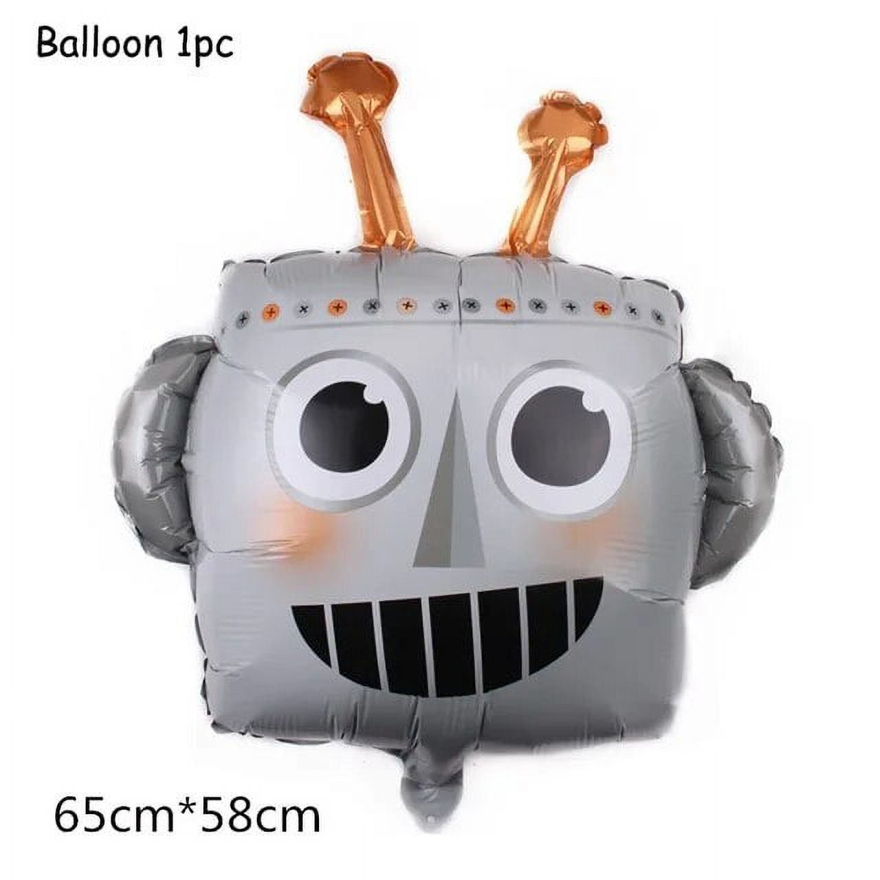 Robot Game Themed Birthday Decorations Disposable Tableware Paper Plate ...