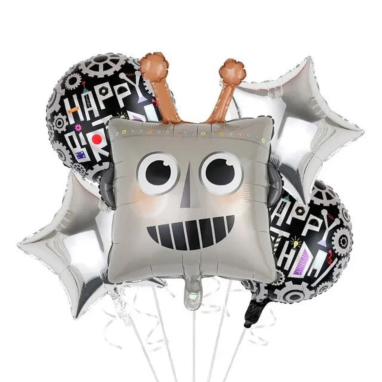 Robot Game Themed Birthday Decorations Disposable Tableware Paper Plate ...