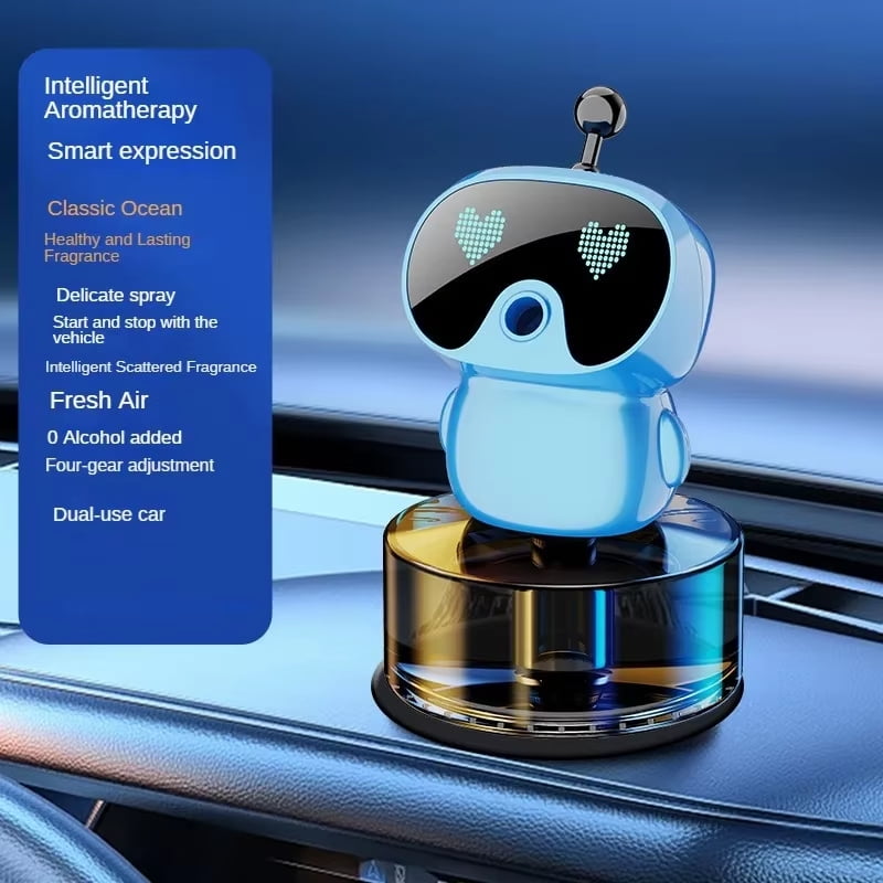 Robot Intelligent Aromatherapy Machine,Smart Cute Robot Car Air ...