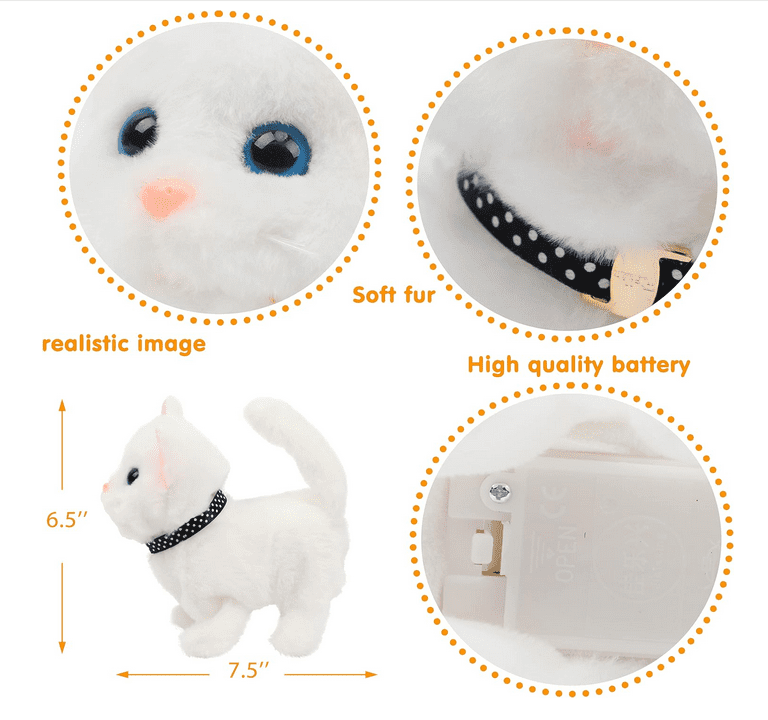 Robot Kitten, Realistic Robot Cat That Acts like a Real Kitten, Robotic ...