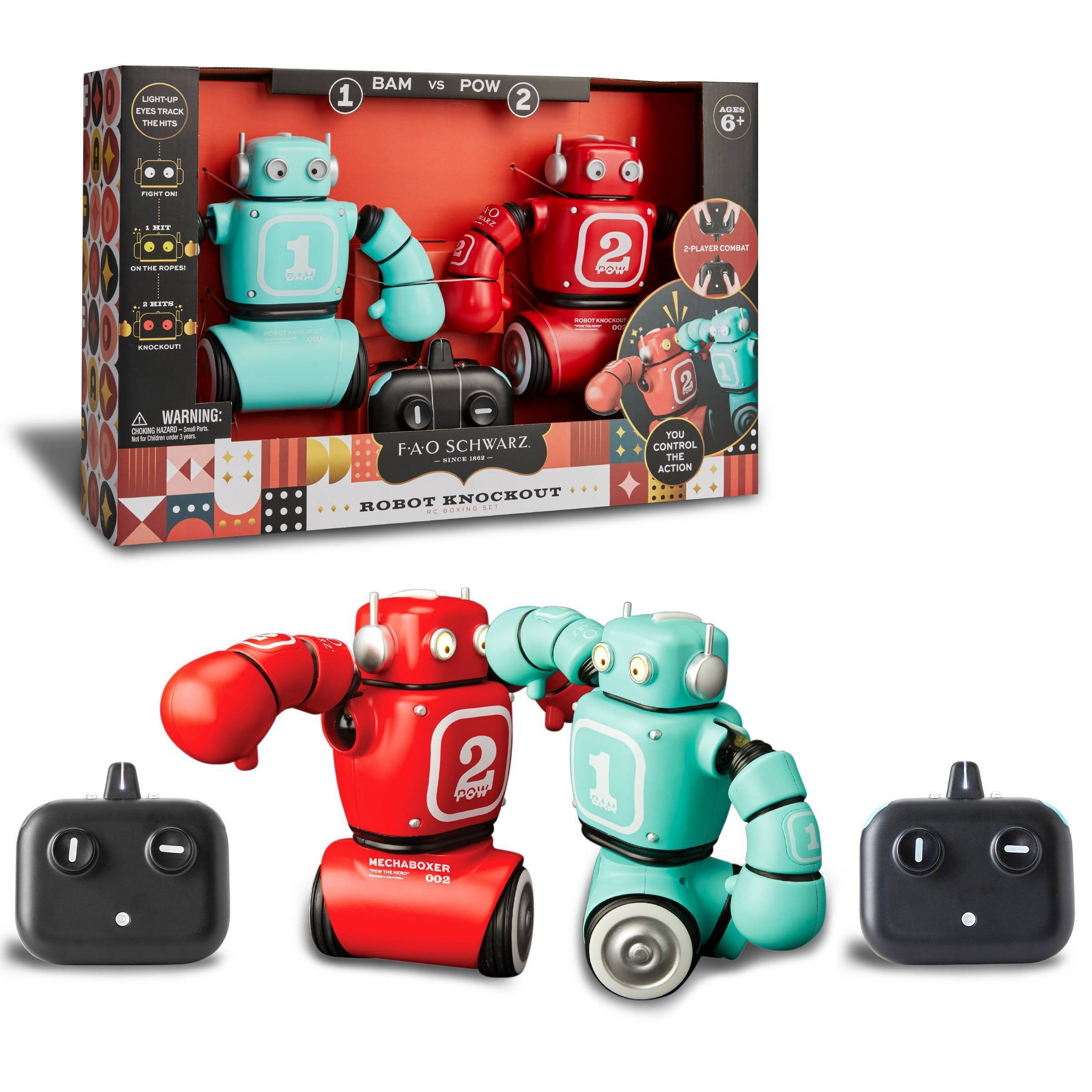 Robot Knockout Remote Control Boxing Set - Walmart.com