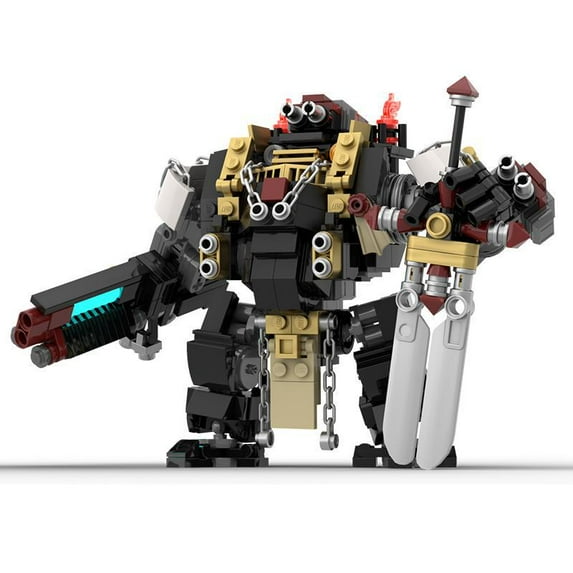 Robot Mecha Model Building Blocks Game Mech MOC Bricks Collection Gift ...