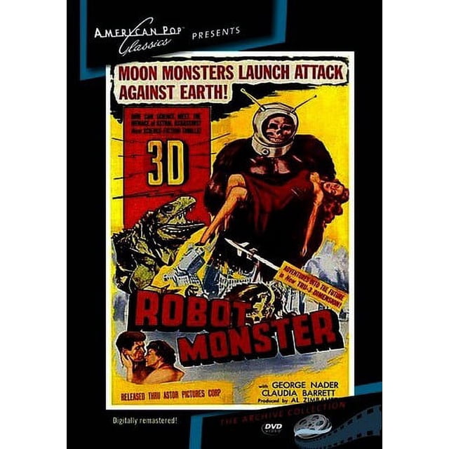 Robot Monster (DVD), American Pop Classic, Sci-Fi & Fantasy - Walmart.com