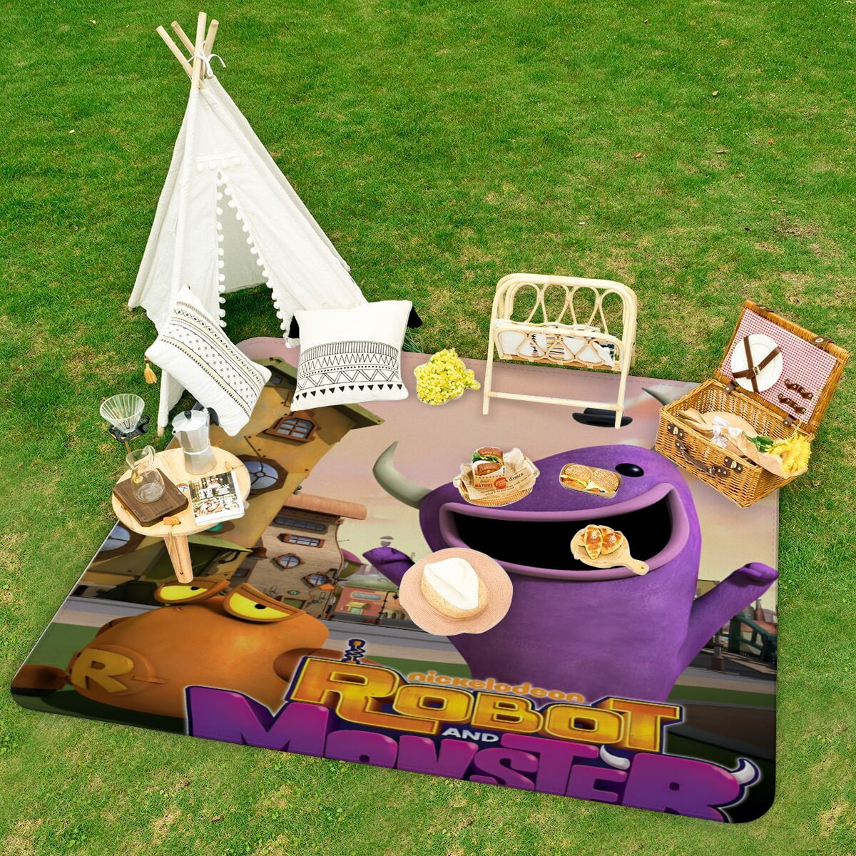 Robot Monster mat offers comfort, durability, and easy cleaning, making ...