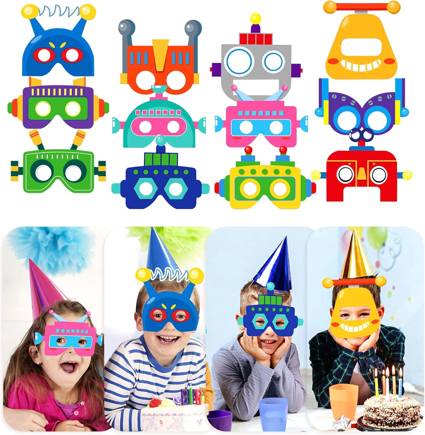 Robot Party Supplies Robot Party Favors Robot Eyemask Robot Costume ...