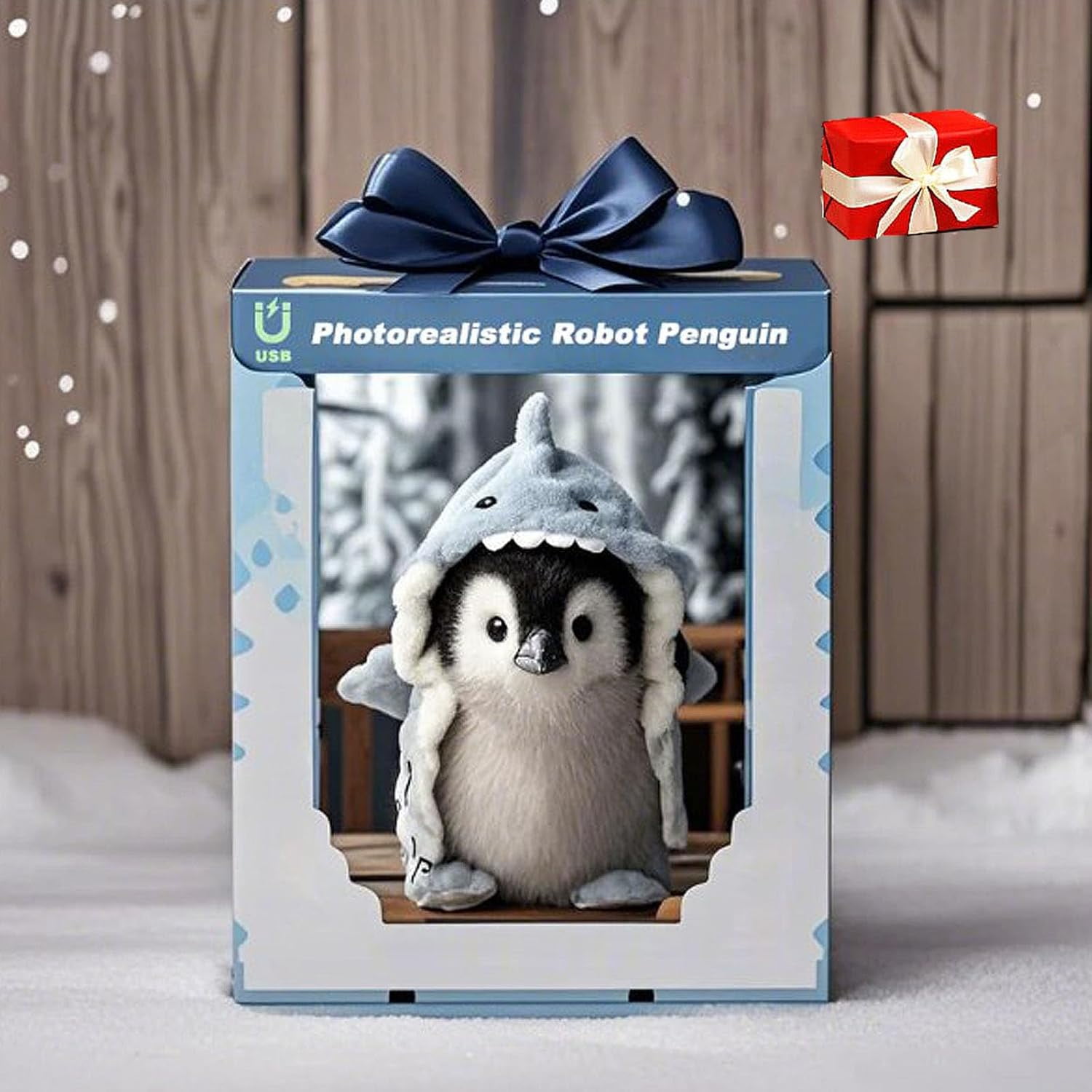 Robot Penguin, Super Realistic Plush Penguin Science Fiction, Ai Robot ...