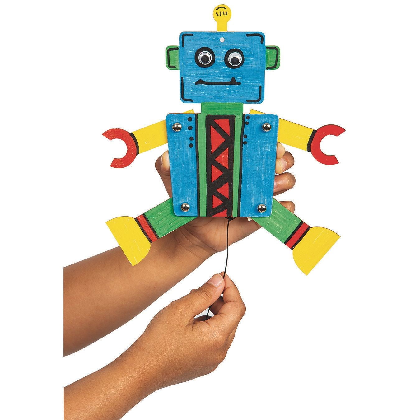 Robot Pull Toys Craft Kit (Pack of 12) - Walmart.com